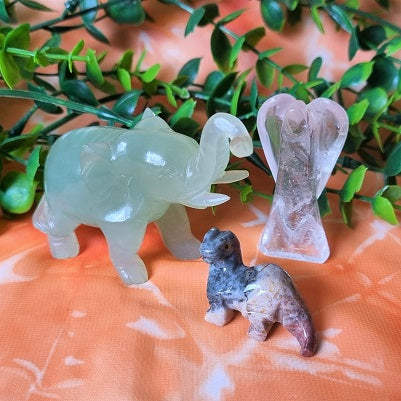 Carved Crystal Animals & Figures – Crystal Pathways (Australia)
